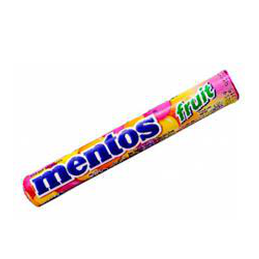 MENTOS - Caramelos - MENTOS FRUTAS 20UN - FRUGOL S.L.